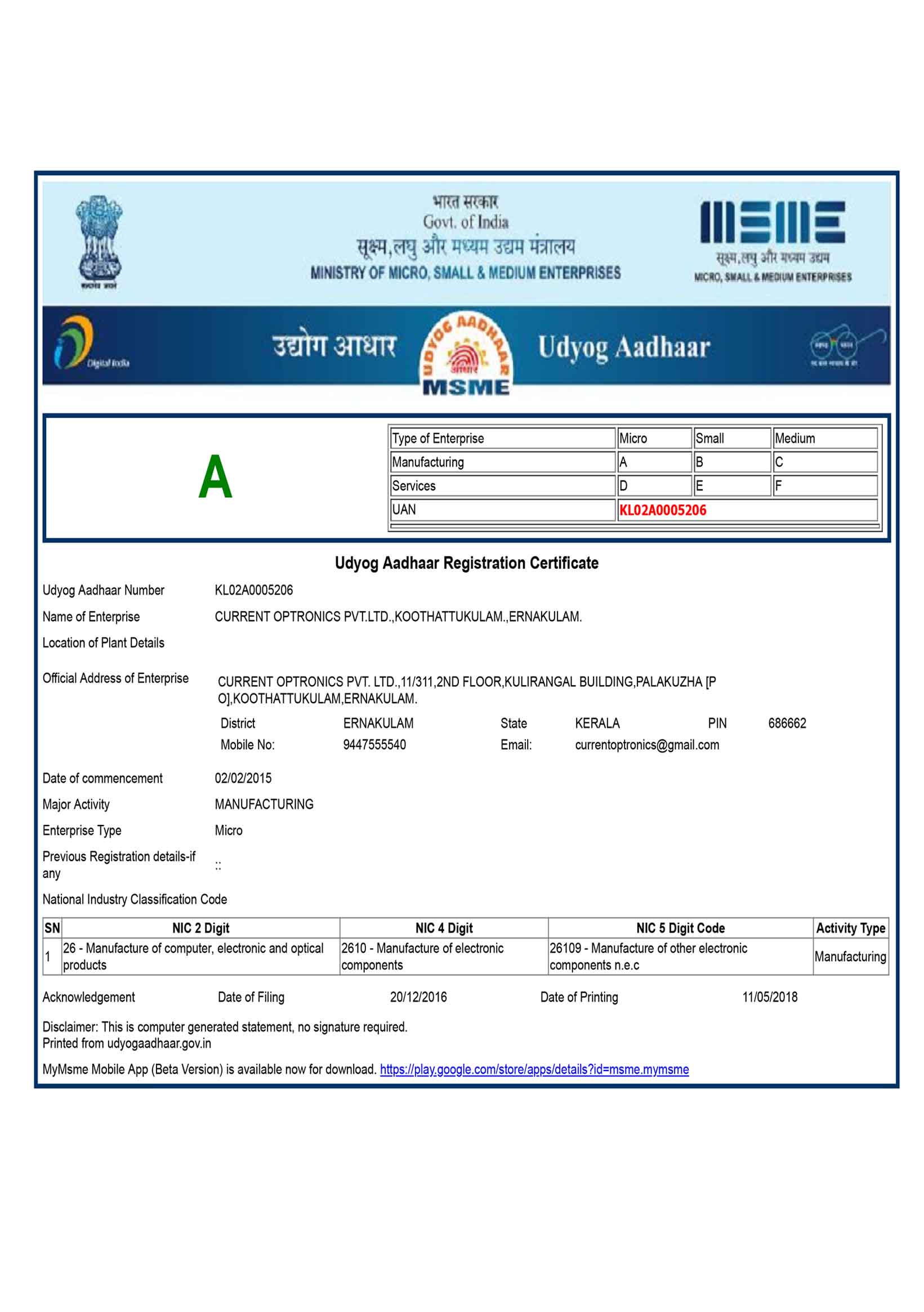 Company Honor - Netlink ICT Private Limited